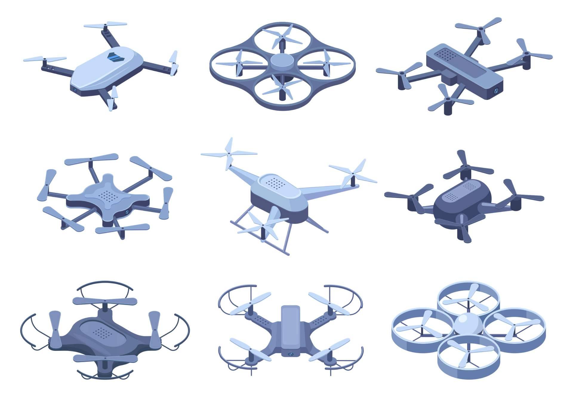 Types of drones and their main advantages - Digital Foundational